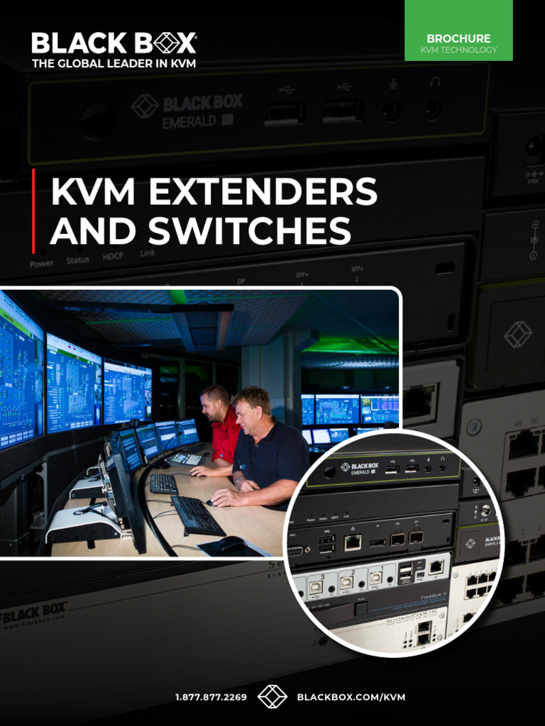Us Blackbox Brochure Kvm-Solutions | PDF | Hdmi | Usb