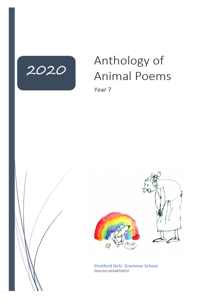 Year 7 Animal Poetry Anthology | PDF | Cats | Owl