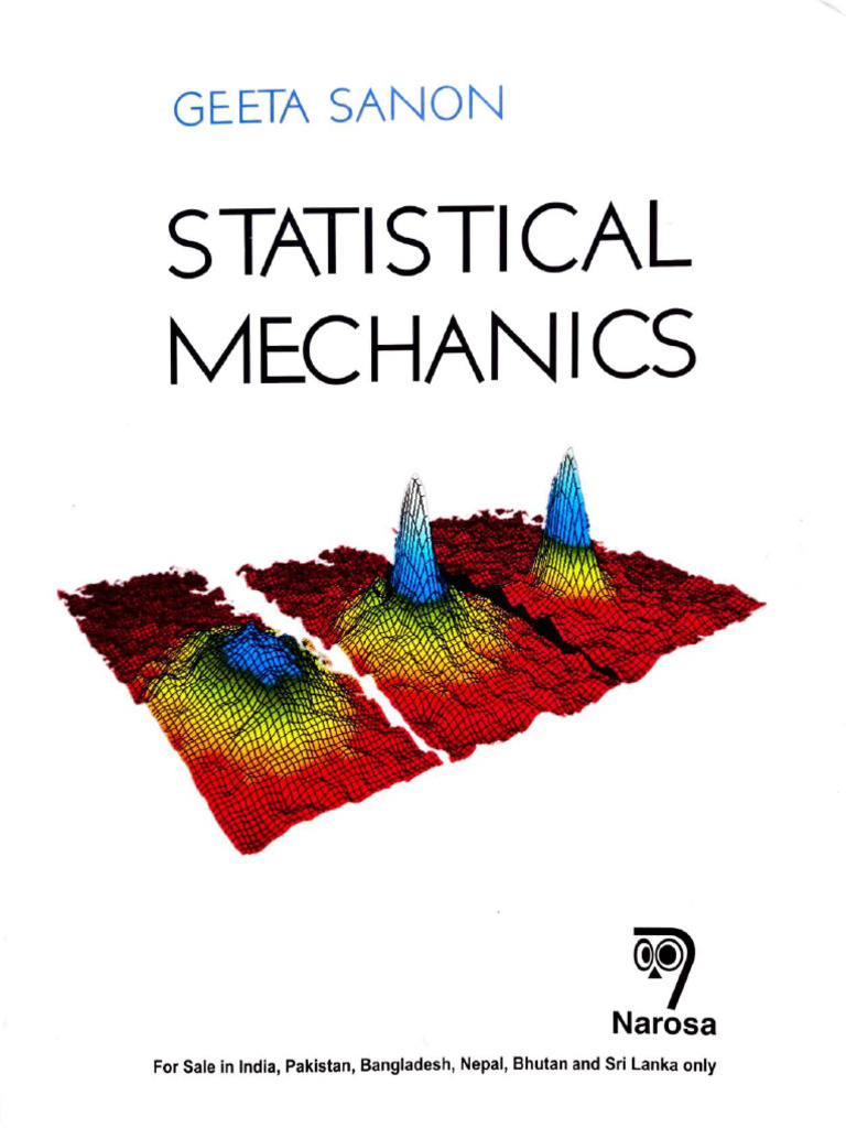 Statistical Mechanics (Geeta Sanon) - 1 | PDF | Gases | Diatomic Molecule
