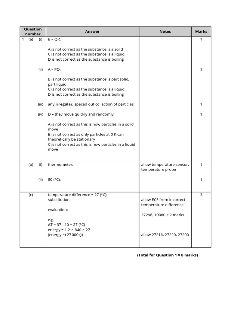 Unit 5 Solids Liquids and Gases Booklet 2 MS | PDF | Liquids | Gases