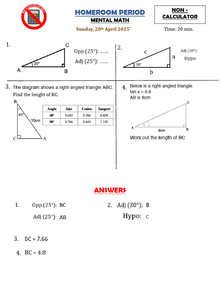 Homeroom Period 9 | PDF
