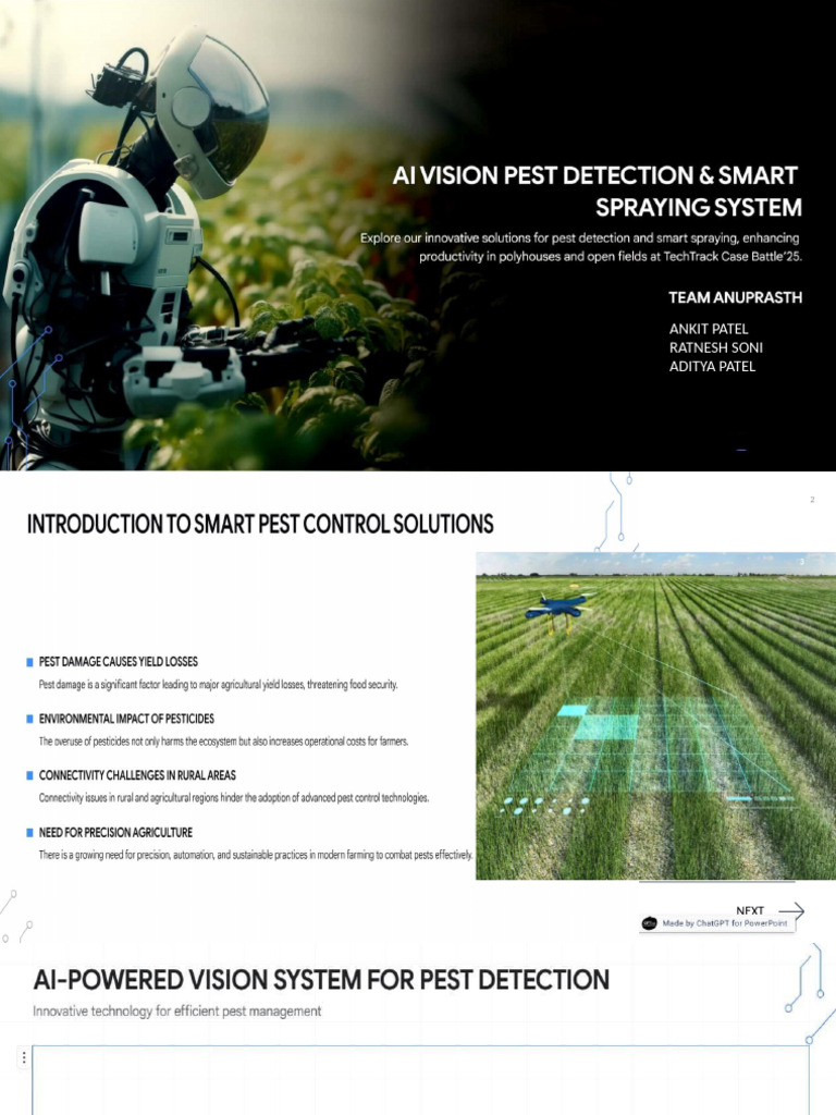 AI Vision Pest Detection | PDF | Agriculture | Pesticide