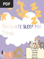Sleep Hygiene Teen Handout | PDF | Sleep | Adolescence
