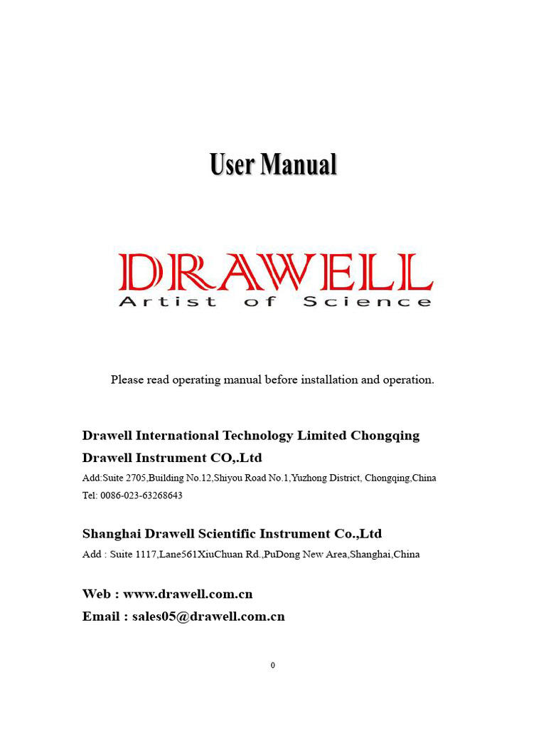 K5500 Nanodrop Spectrophotometr | PDF | Spectrophotometry | Ultraviolet ...