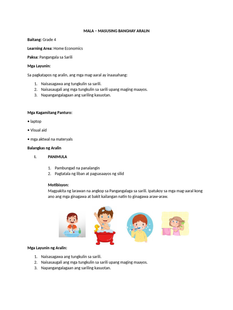 Epp Semi Detailed Lesson Plan | PDF