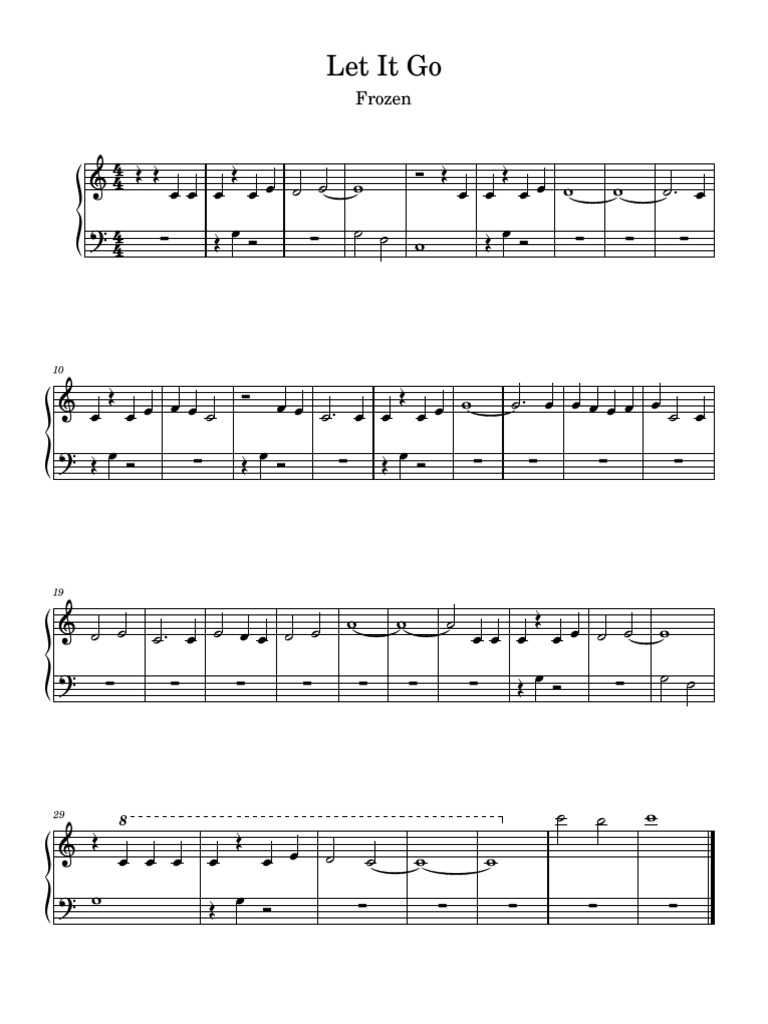 Frozen: Let It Go Lyrics Analysis | PDF