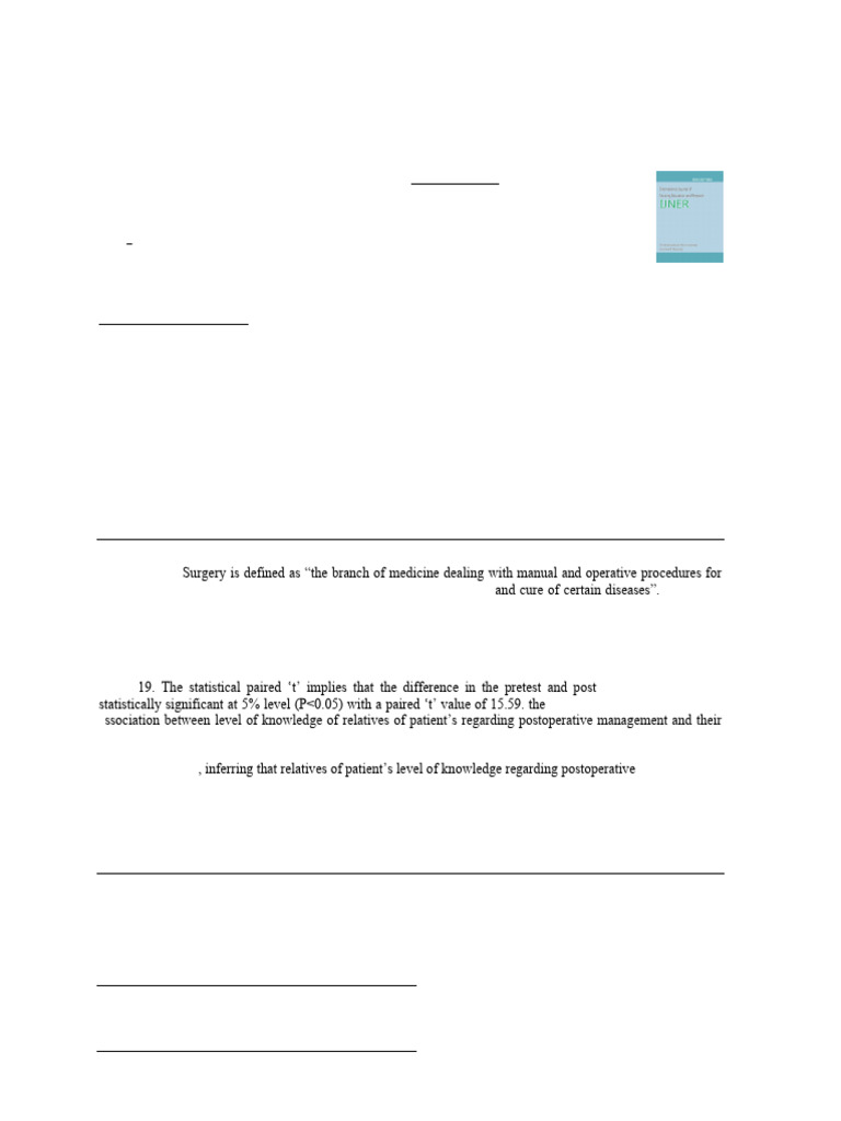 ShowPDF Paper - Aspx | PDF | Surgery | Nursing