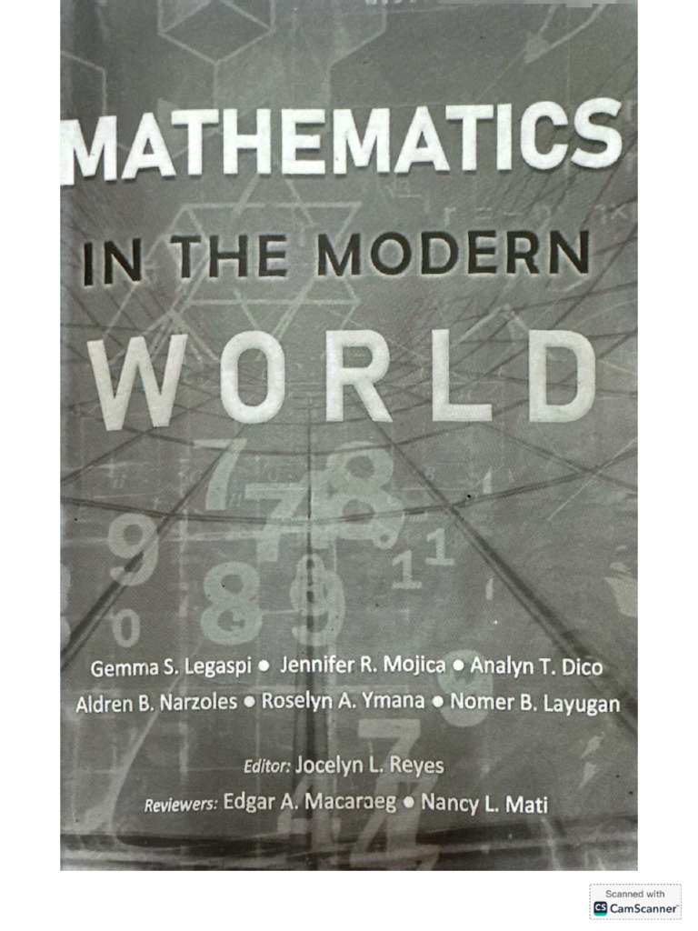 Chapter 1 Mathematics in Our World The | PDF