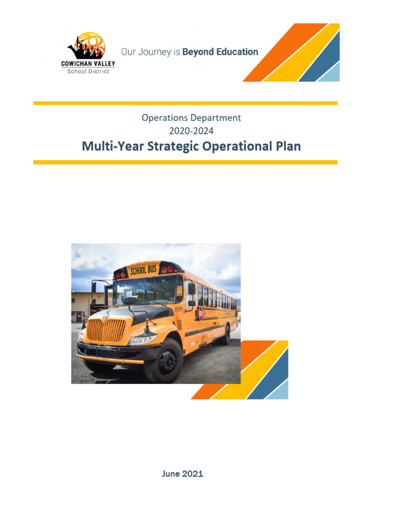 Operations Department Multi Year Plan | PDF | Learning | Cognition