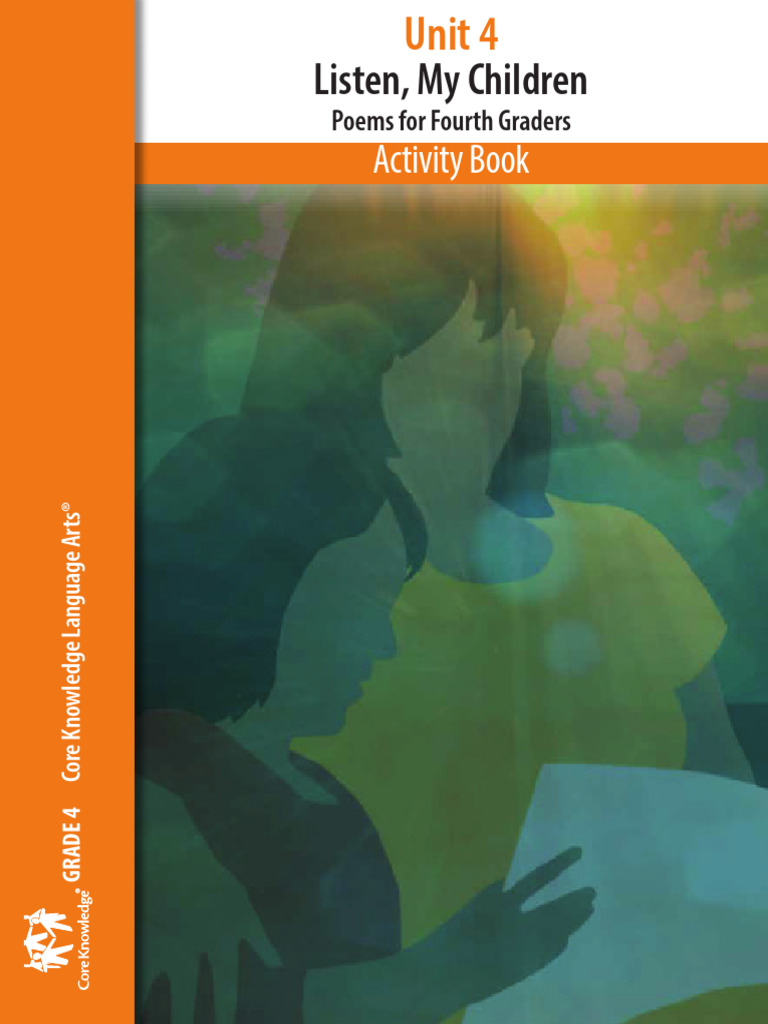 Grade 4 Poetry Activity Book | PDF | Poetry