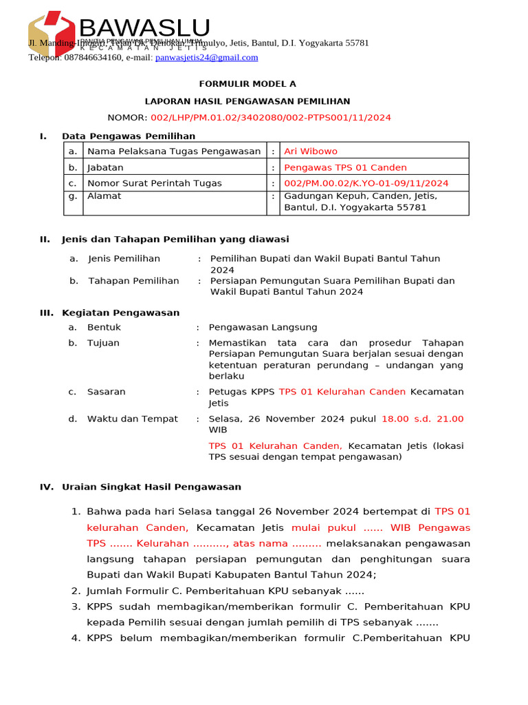 Form A. 2 Tahapan Persiapan Pemungutan Suara Pemilihan 2024 | PDF
