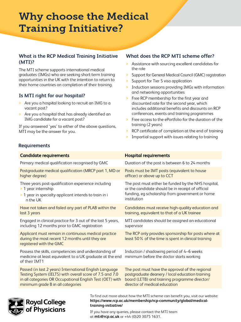 RCP - MTI Scheme Information Sheet - 100524 | PDF | Postgraduate ...