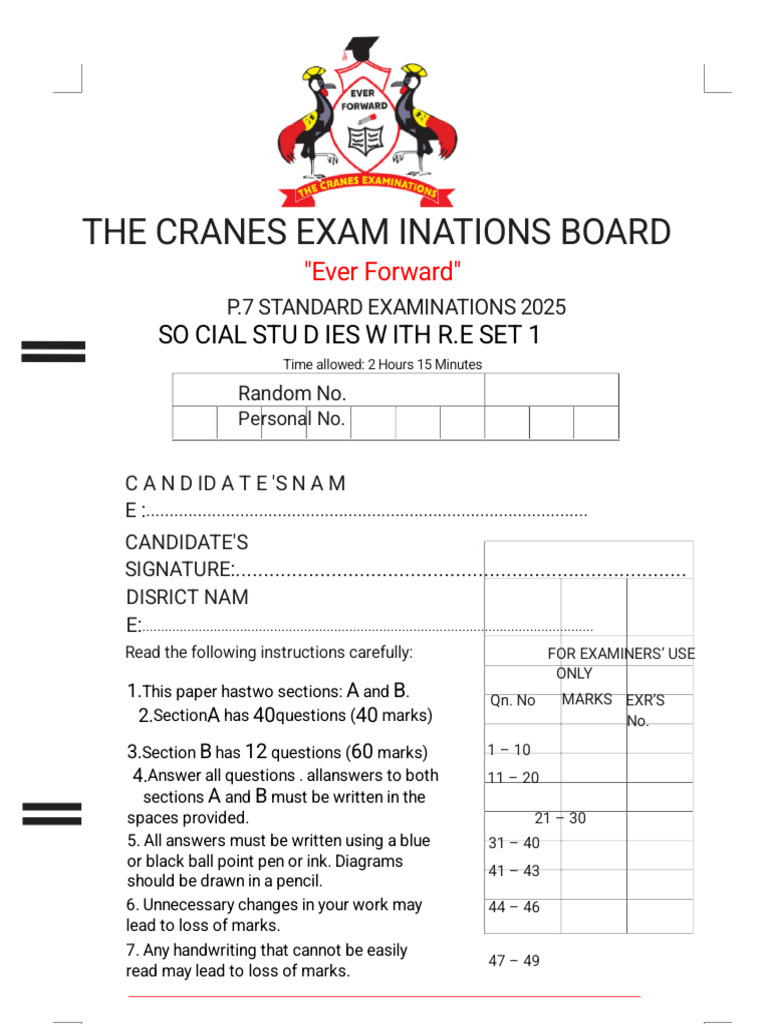 SST Set 1 - The Cranes-2025 | PDF | Jesus | Abrahamic Religions