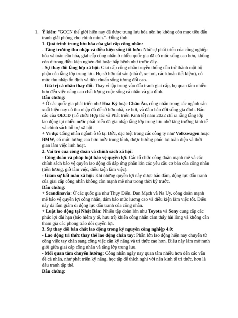 Tranh biện CNKHXH | PDF