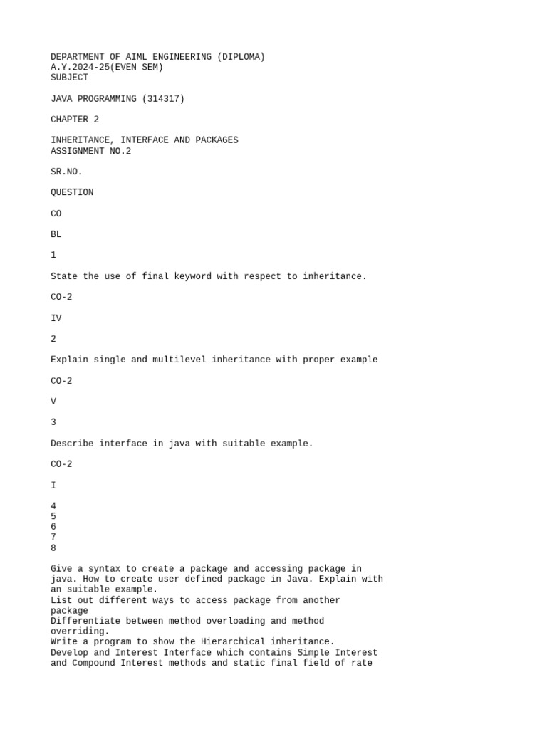 Jpr Assignment 2 | PDF