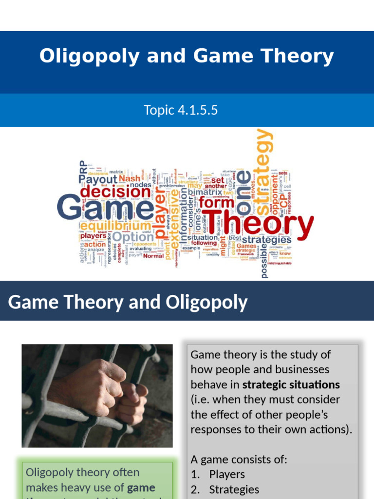 Oligopoly_Game_Theory | PDF | Game Theory | Systems Theory