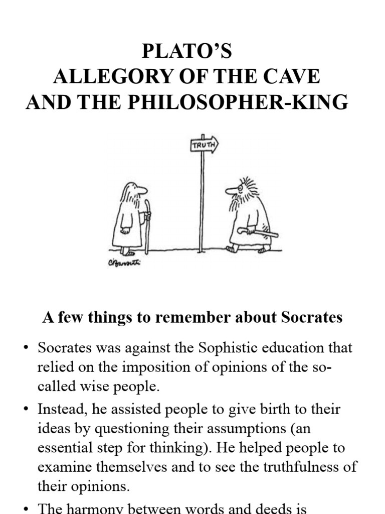 The Philosopher-King and The Allegory of The Cave | PDF | Knowledge ...