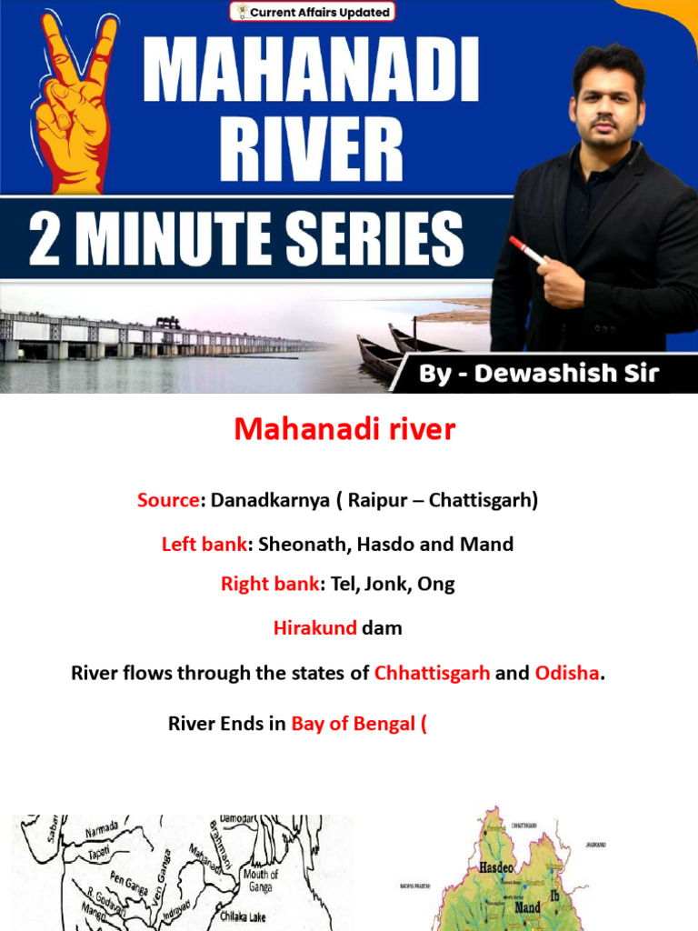 Mahanadi River. | PDF