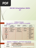 IGCSE Subject Codes for 2025 | PDF | Applied Mathematics | Mathematics