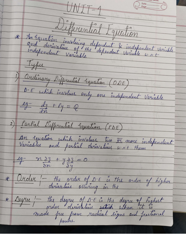Maths First Year | PDF