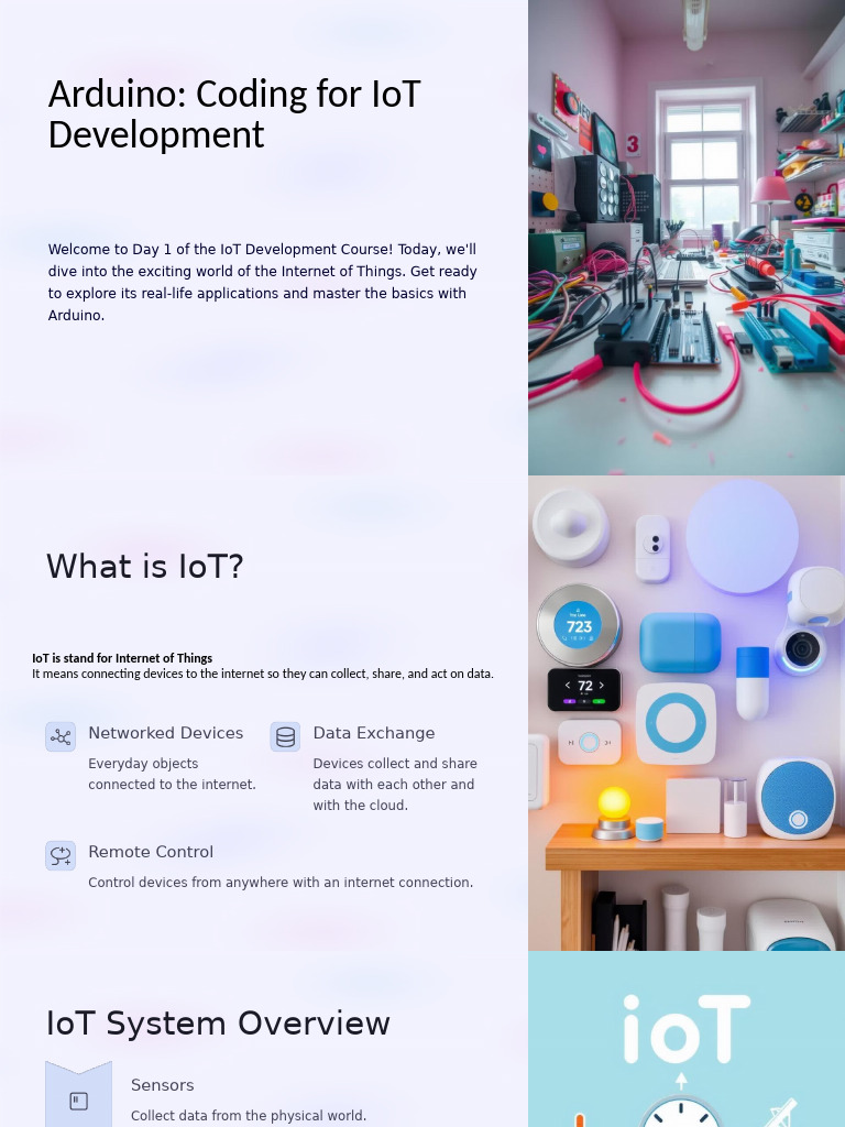 Embark-on-Your-IoT-Journey-with-Arduino | PDF | Arduino | Microcontroller