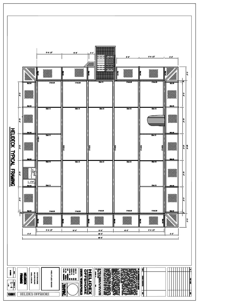 Helideck Typ Framing | PDF