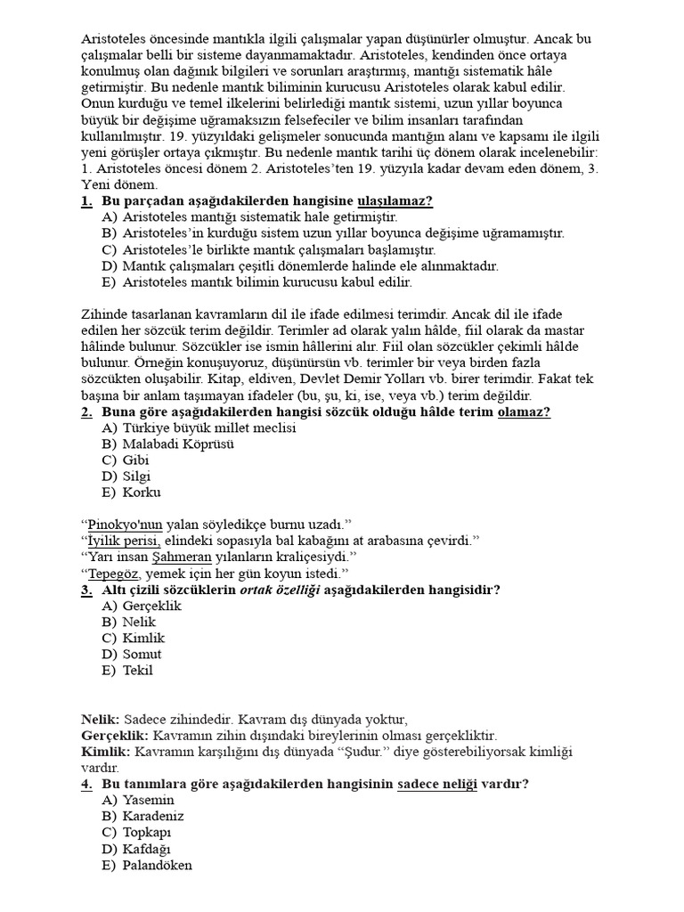 Klasik Mantik 1 | PDF