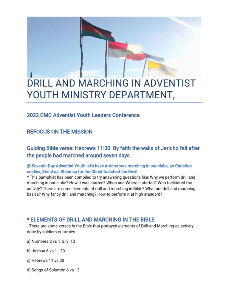 Drill and March | PDF