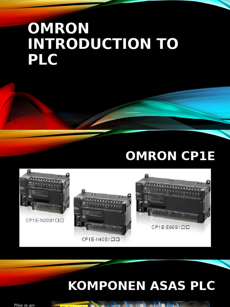 PLC Omron Test Run & Configuration | PDF