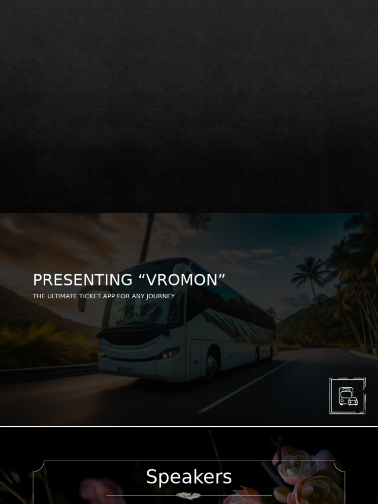 Presentation Slide (Vromon) | PDF | Gmail | Mobile App