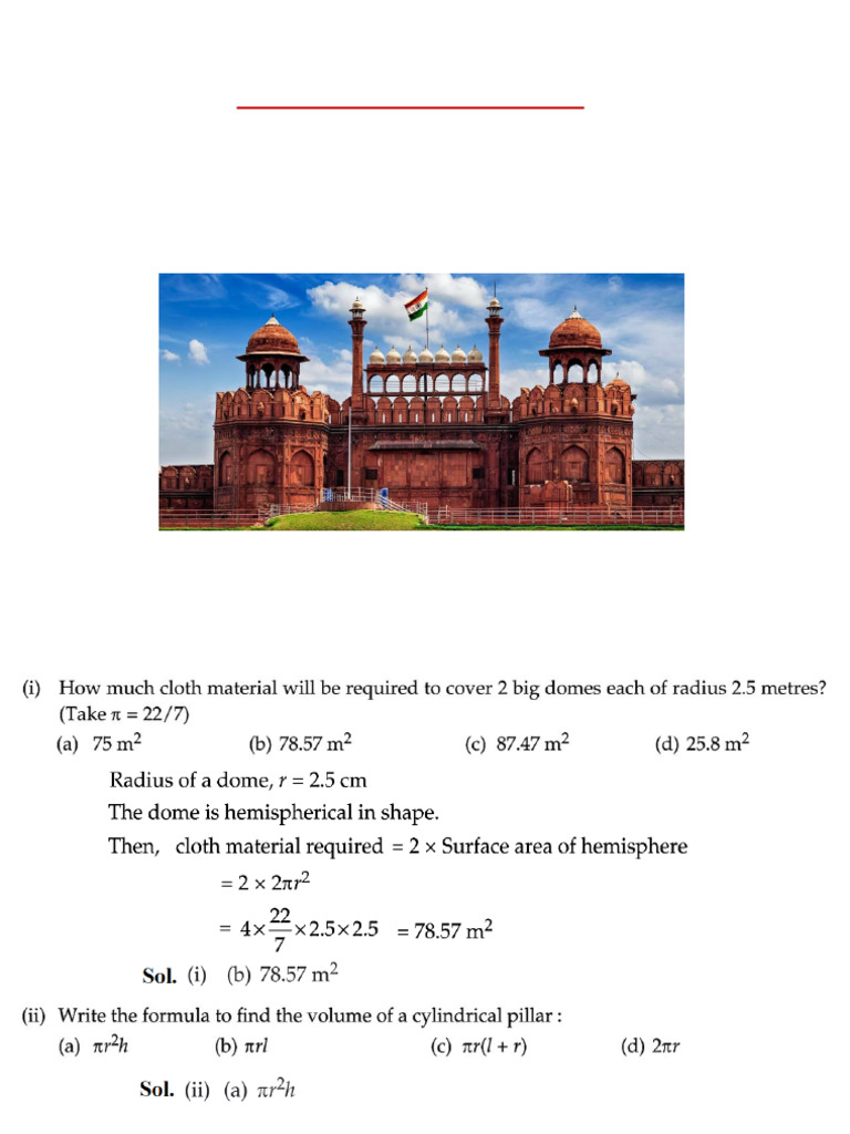 Maths Ix Case Study Question 05 | PDF