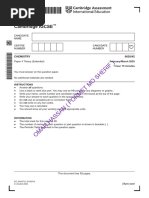 Cambridge iGCSE Periodic Table | PDF | Periodic Table | Physical Sciences