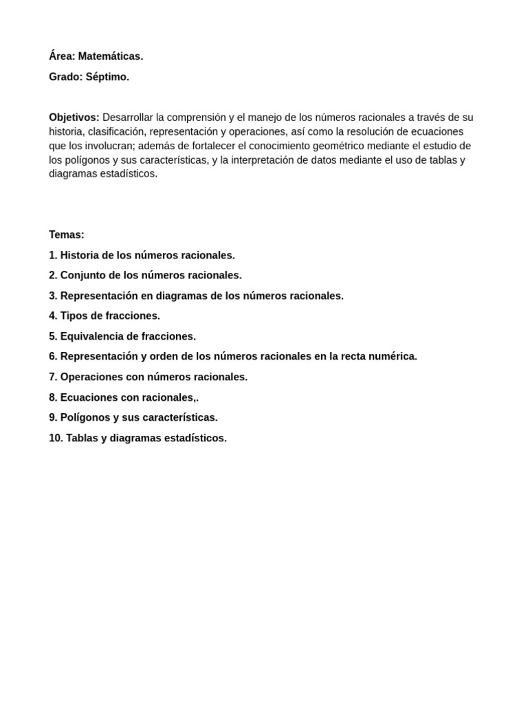 Guía Matemática 7mo, 2P | PDF | Número racional | Ecuaciones