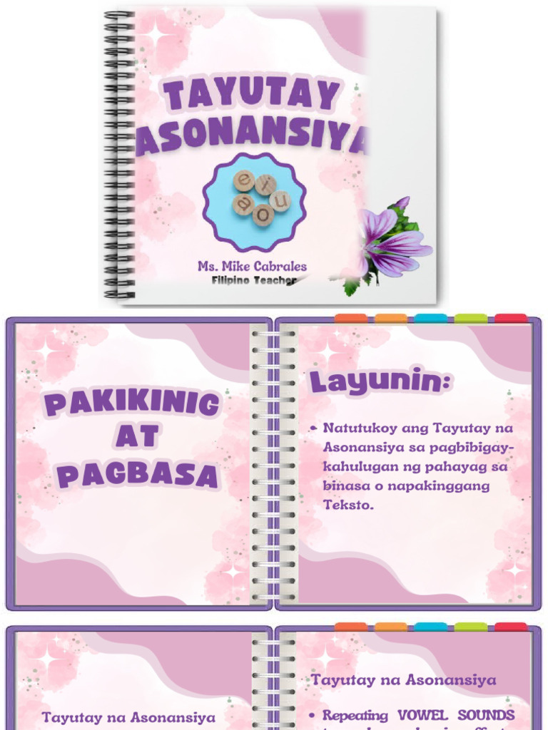 Tayutay Asonansiya | PDF