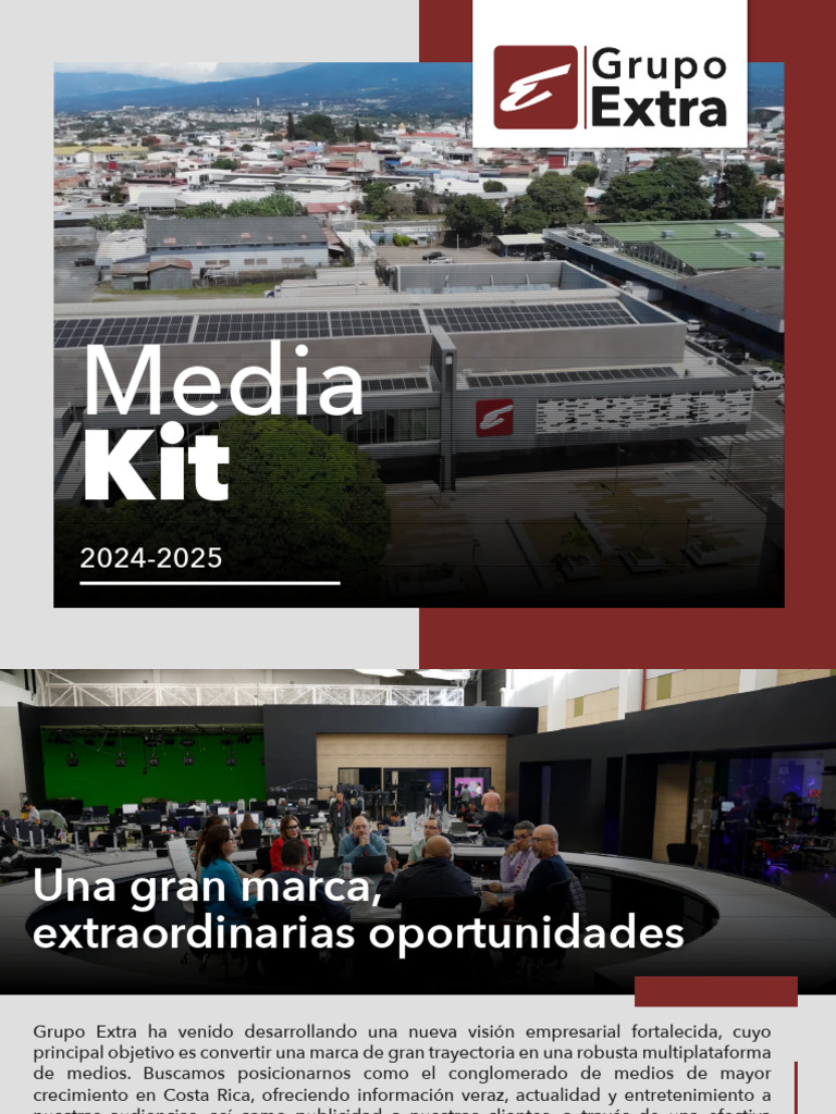 Media Kit Diario Extra 2024-2025 | PDF | Publicidad | Hora estelar