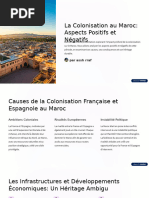 La Colonisation Francaise Au Maroc Un Apercu Historique | PDF | Maroc