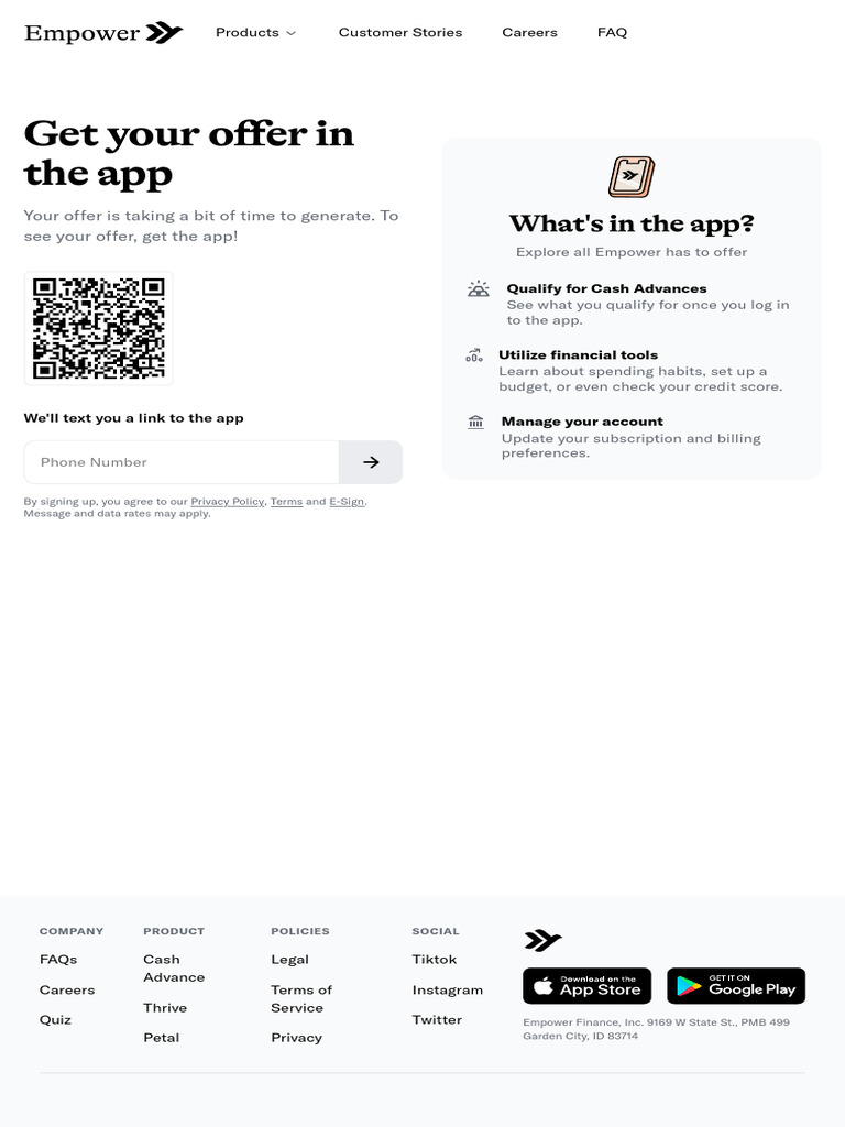 Get the Empower Finance App Now | PDF