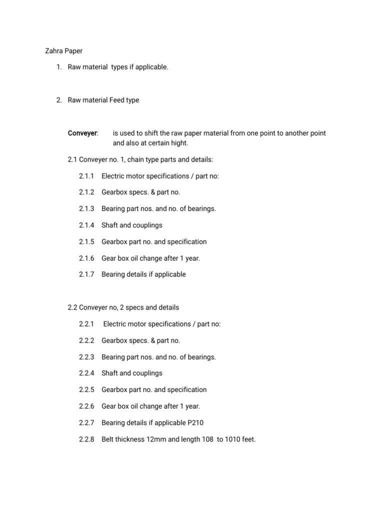 Zahra Paper Process (Paper Machine | PDF | Belt (Mechanical) | Pump