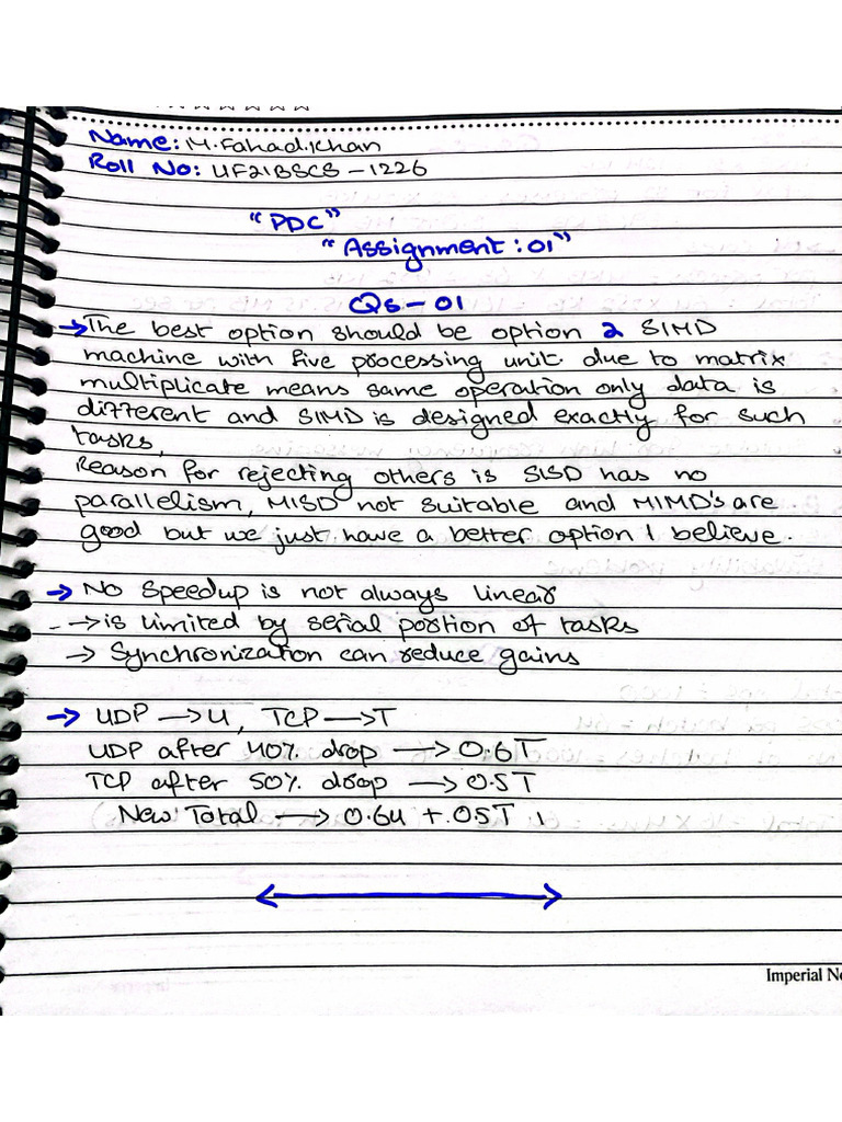 PDC Assignment 1 | PDF