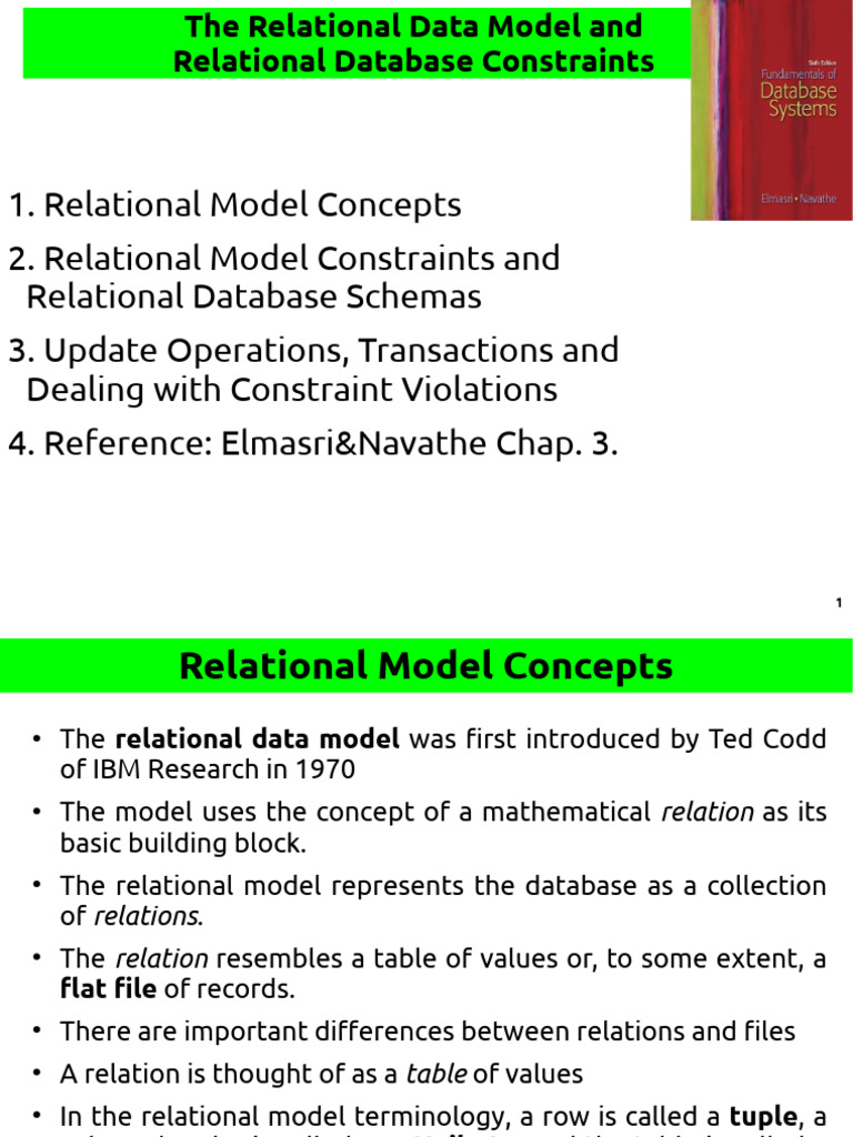 W1-3_RelationalModel | PDF | Relational Model | Relational Database