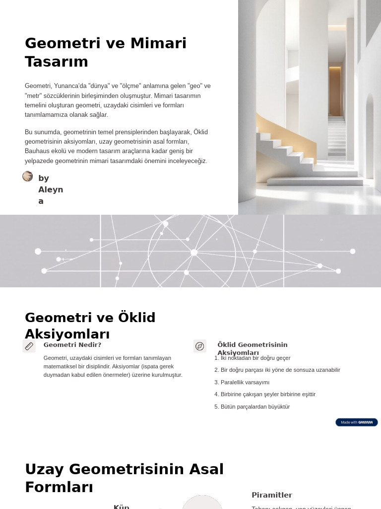Geometri-ve-Mimari-Tasarim | PDF