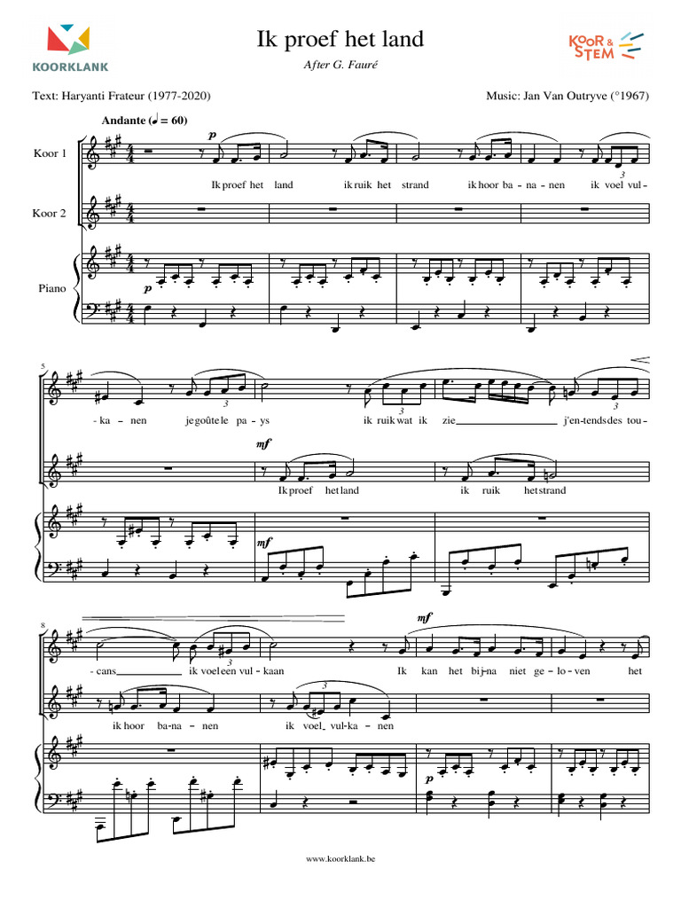 Ik Proef Het Land | PDF