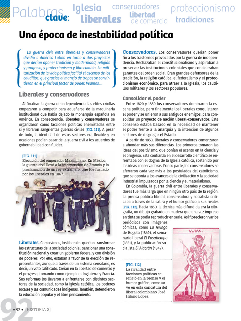 5 - La Pol-Tica de - Merica Despu-S de La Independencia | PDF | Conservatismo | Guatemala