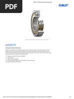 6319/C3 Bearing Specifications Overview | PDF | Bearing (Mechanical ...