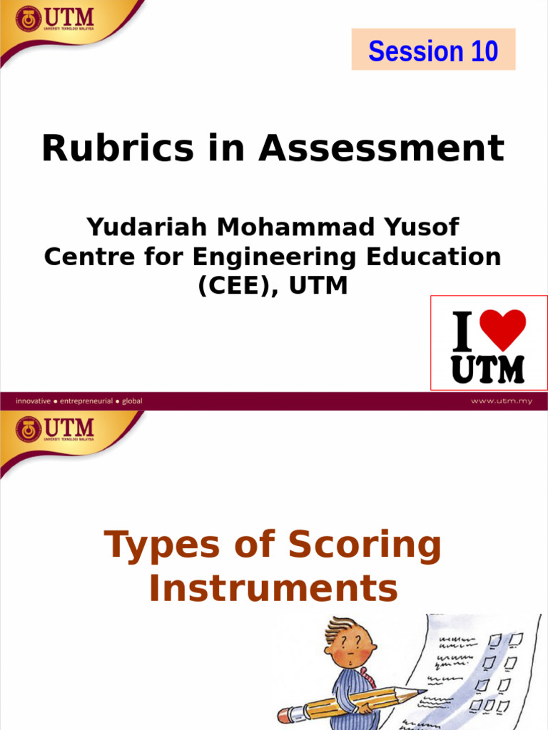 Day4 Rubrics Session10 | PDF | Thesis | Rubric (Academic)