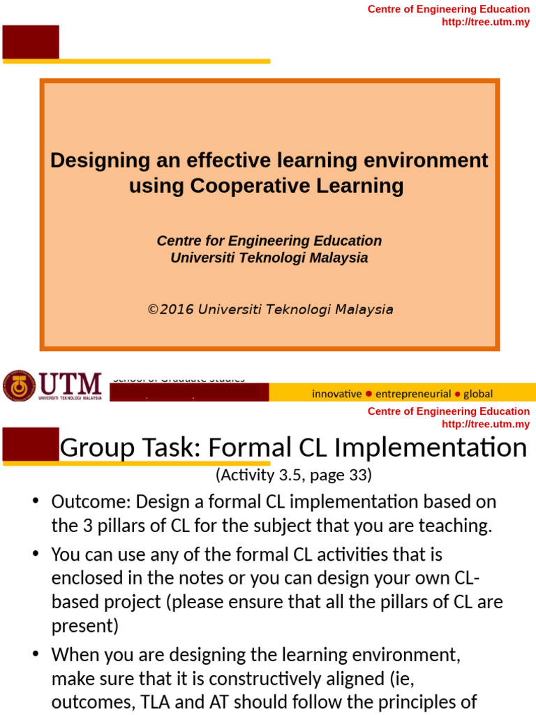Designing An Effective Learning Environment Using Cooperative Learning | PDF | Learning | Cognition