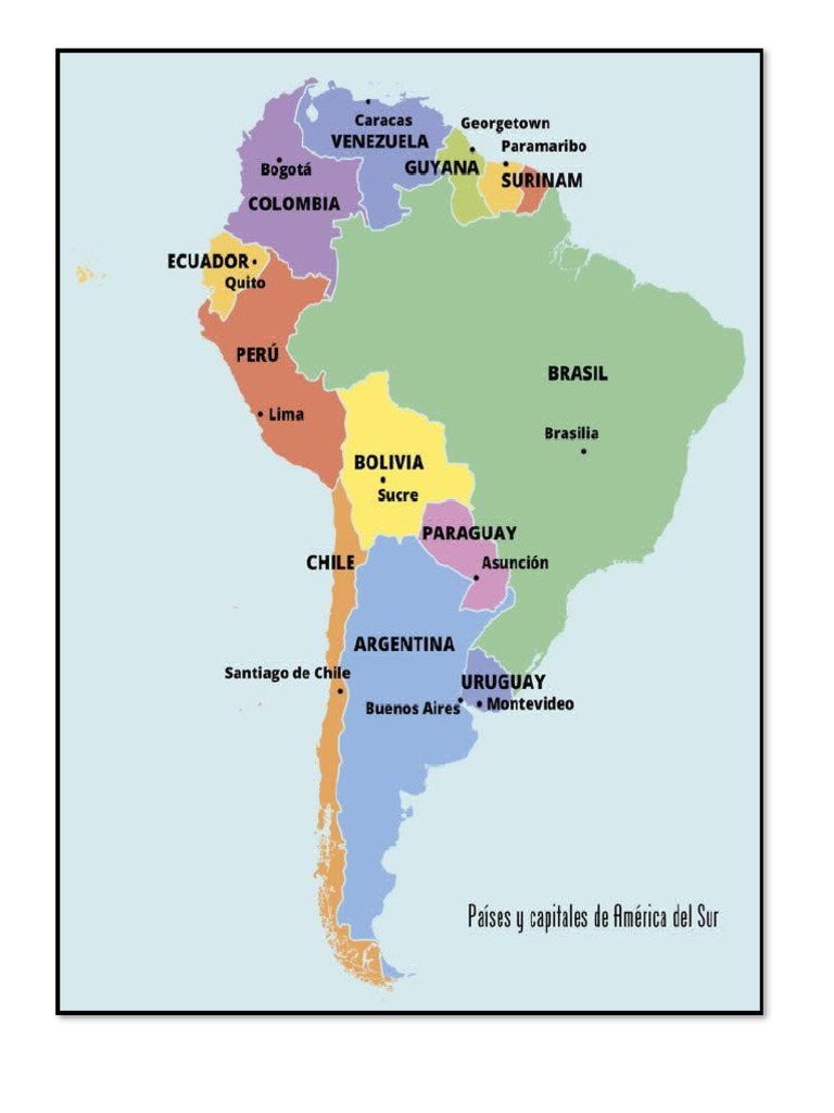 Mapa de Latam | PDF