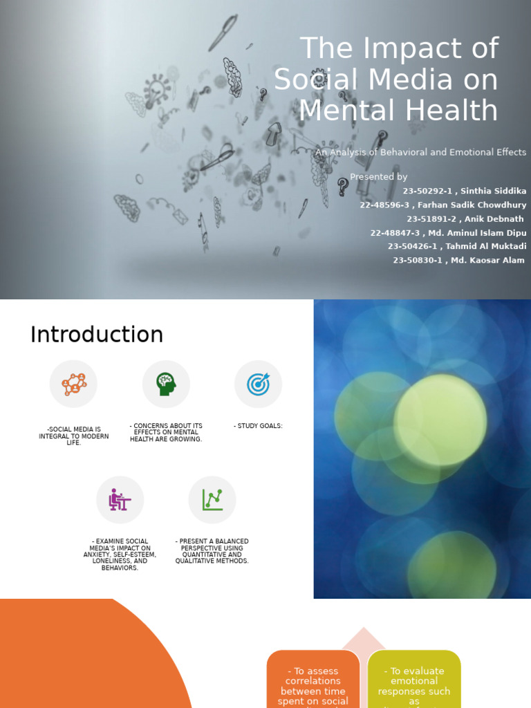 The Impact of Social Media On Mental Health | PDF | Qualitative ...