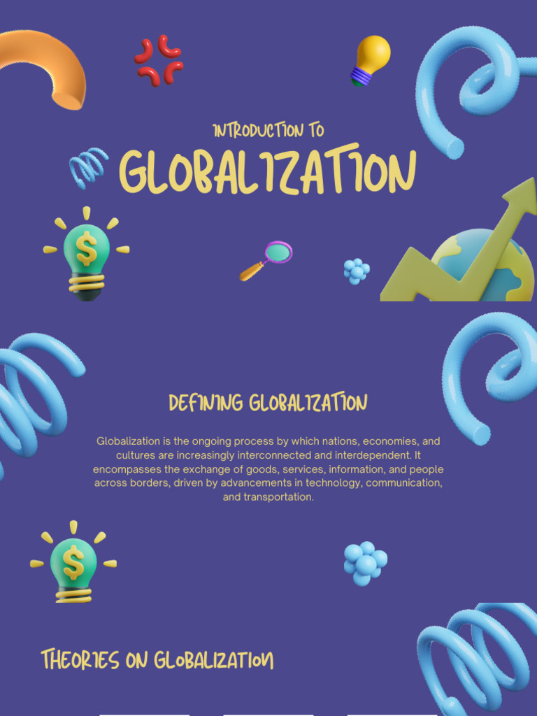LESSON 1 Globalization | PDF | World Systems Theory | Globalization