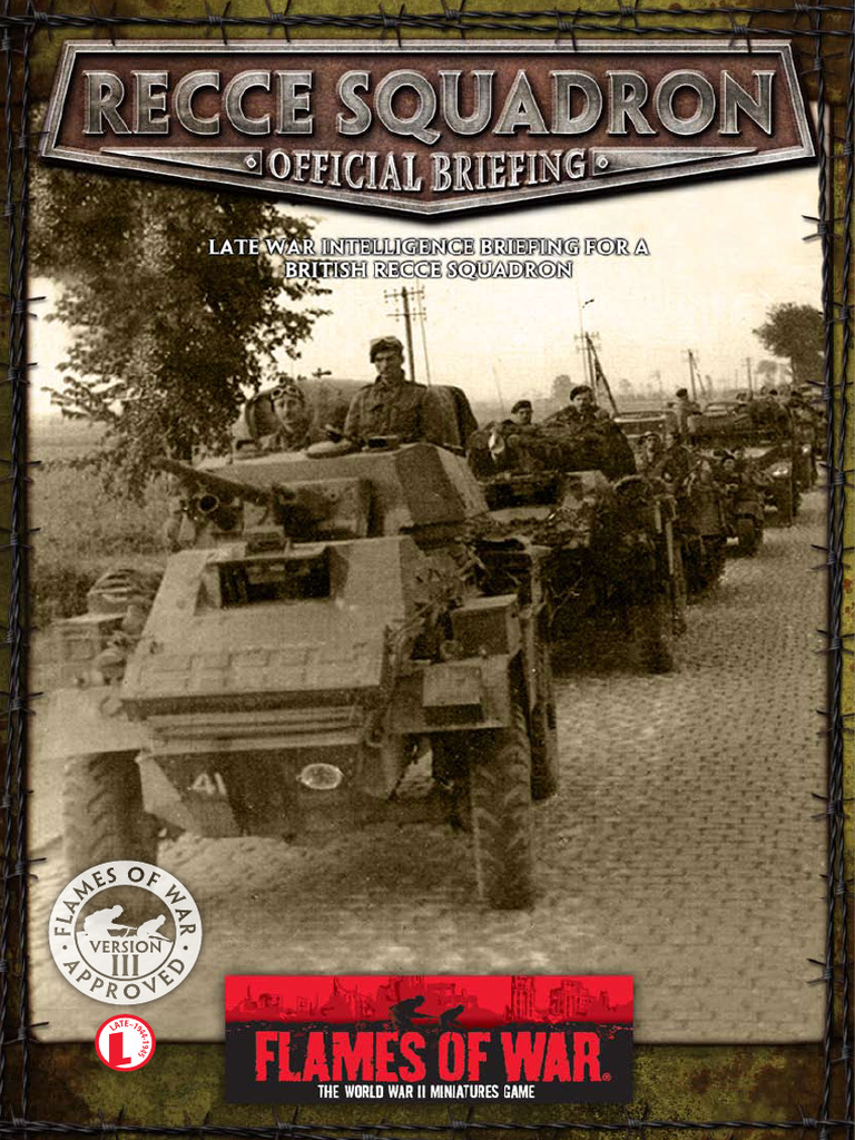 Recce Squadron Weapons Overview | PDF | Platoon | Tanks